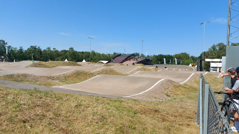 Sibirien BMX arena Ängelholm — Rönne å och Ringsjön